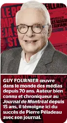 LA PETITE HISTOIRE D’UN GRAND JOURNAL POPULAIRE - PressReader