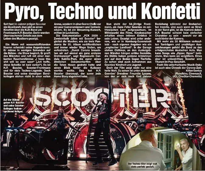 Pyro, Techno und Konfetti - PressReader