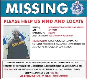 Two kidnapped emaSwati still missing - PressReader