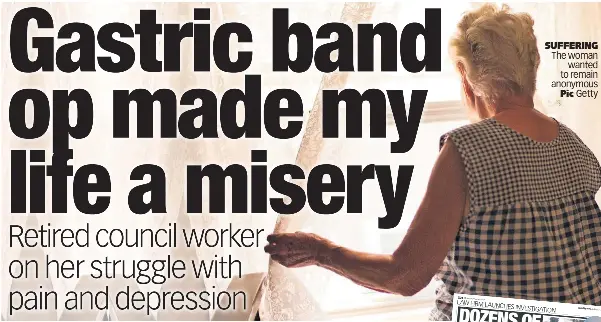Gastric band op made my life a misery - PressReader