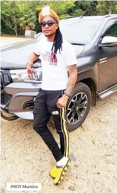 ANDY MURIDZO REMAINS POSITIVE - PressReader