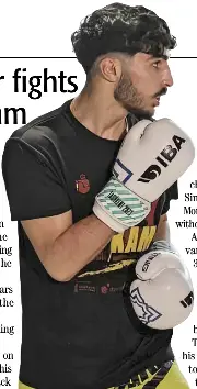 Palestinia­n boxer fights for Olympic dream - PressReader