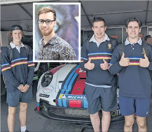 Tim inspiring students in and out of the classroom - PressReader