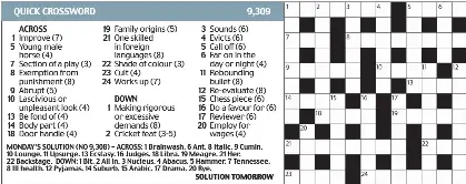 QUICK CROSSWORD - PressReader