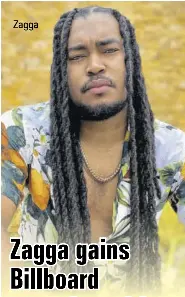Zagga gains Billboard attention with Believe and Pray - PressReader