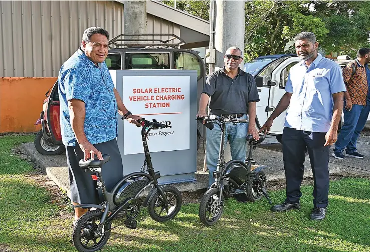 Electronic Bikes to Assist USP Security - PressReader
