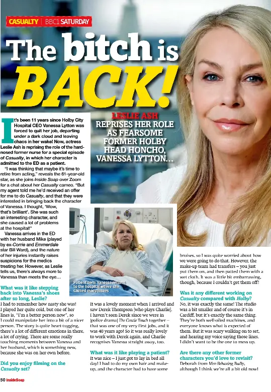 The bitch is BACK! STRIKE a pose! - PressReader