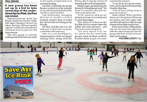 NEW GROUP AIMS TO BUY AYR ICE RINK - PressReader