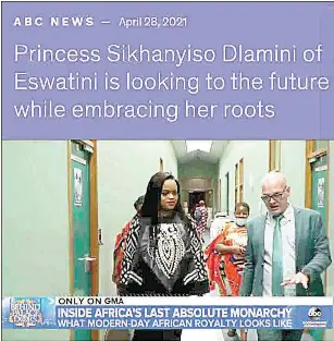 Sikhanyiso wants better Eswatini for son, future generation­s - PressReader