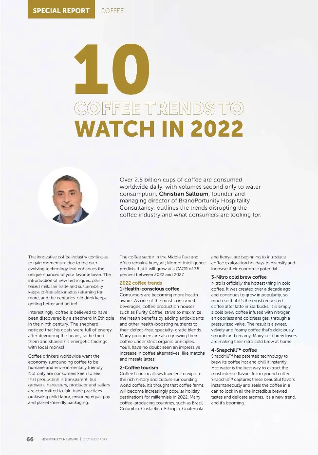 10 coffee trends to watch in 2022 - PressReader