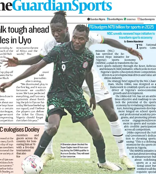 Black Galaxies talk tough ahead of clash with Eagles in Uyo - PressReader