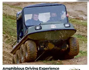 Amphibious Driving Experience - PressReader