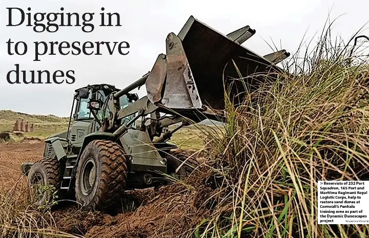 Digging in to preserve dunes - PressReader