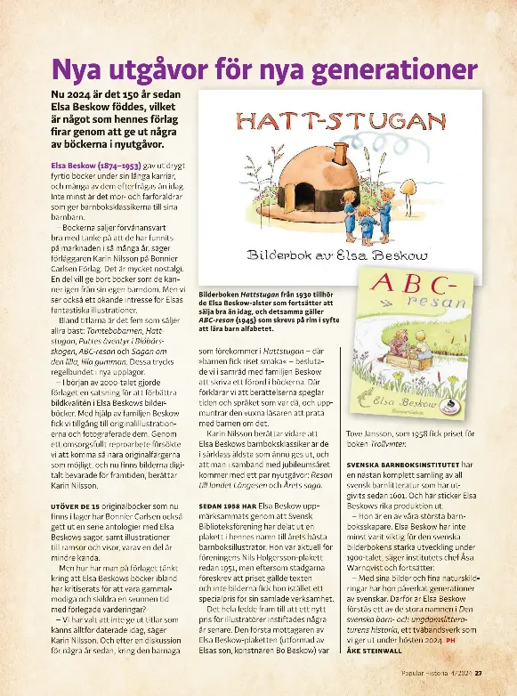 Nya utgåvor för nya generation­er - PressReader
