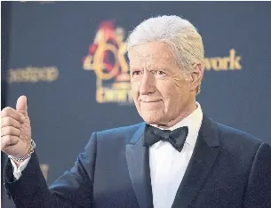 Trebek’s moving memoir all about the next question - PressReader