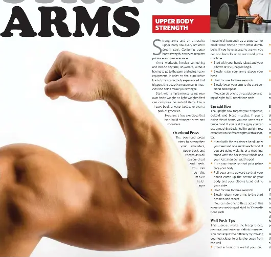 UPPER BODY STRENGTH - PressReader