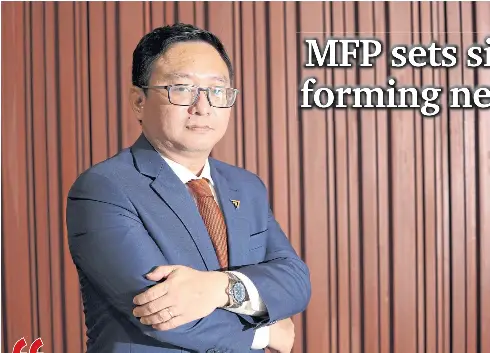 MFP sets sight on forming next govt - PressReader