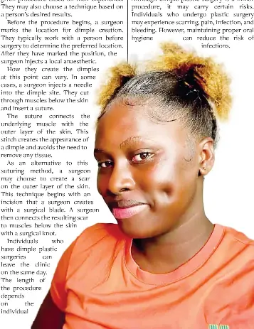 Did you know you can create your own dimples? - PressReader