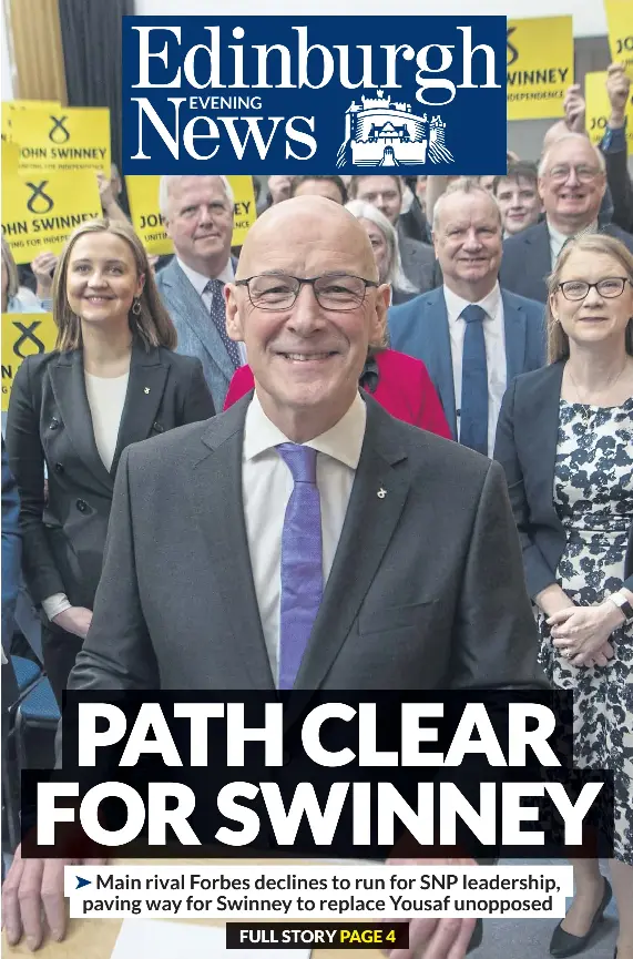 PATH CLEAR FOR SWINNEY - PressReader