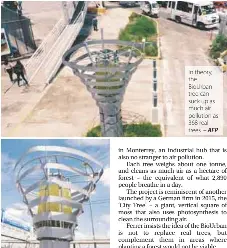 Fighting air pollution with artificial trees - PressReader