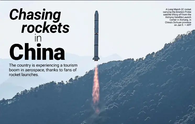 Chasing rockets in China - PressReader