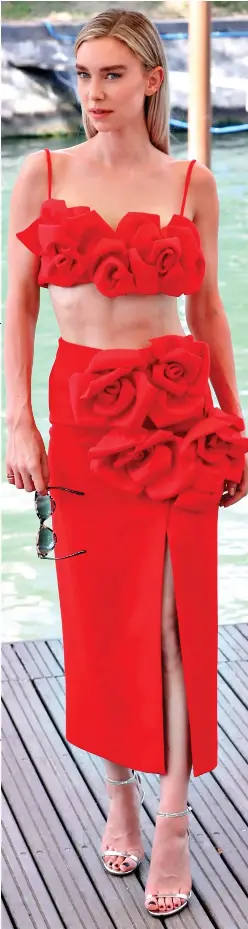 Vanessa the English rose in full bloom for Venice - PressReader