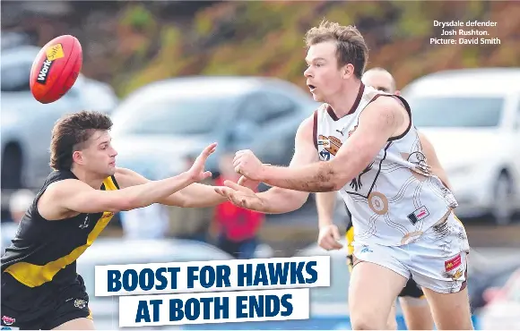 BOOST FOR HAWKS AT BOTH ENDS - PressReader