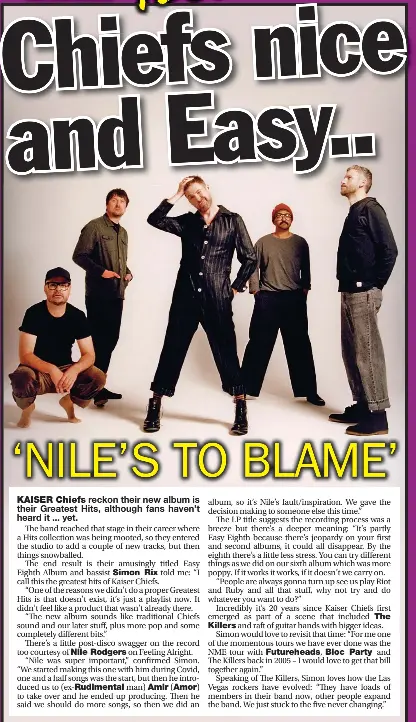 Chiefs nice and Easy.. - PressReader