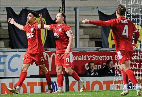 ANDERSON KEEPS STAFFORD’S HOPES OF SURVIVAL ALIVE, BUT CHAMPIONS LEEK ...