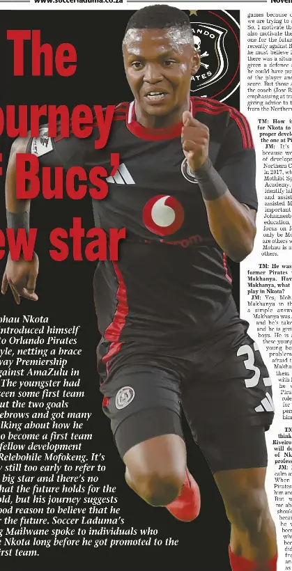The journey of Bucs’ newstar - PressReader