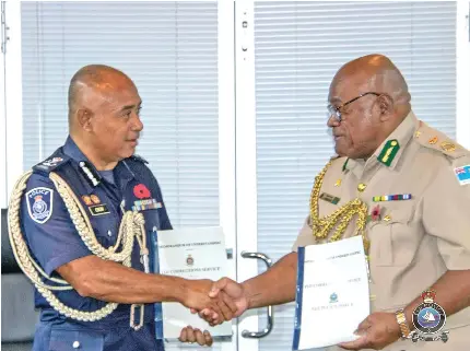 Police and Correction­s unite for justice - PressReader