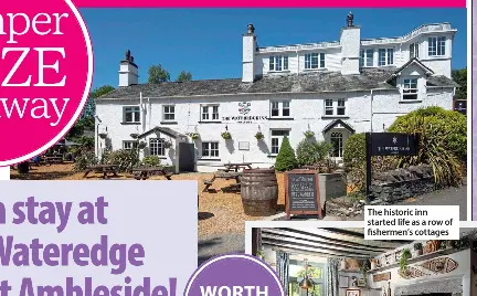Win a stay at The Wateredge Inn at Ambleside! - PressReader