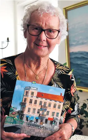 Eva har alltid en bit av Hedelinska huset med sig - PressReader