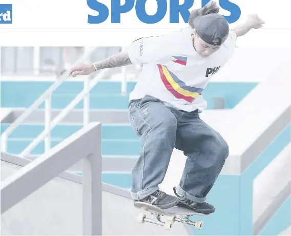 Didal fails to defend skateboard Asiad crown - PressReader