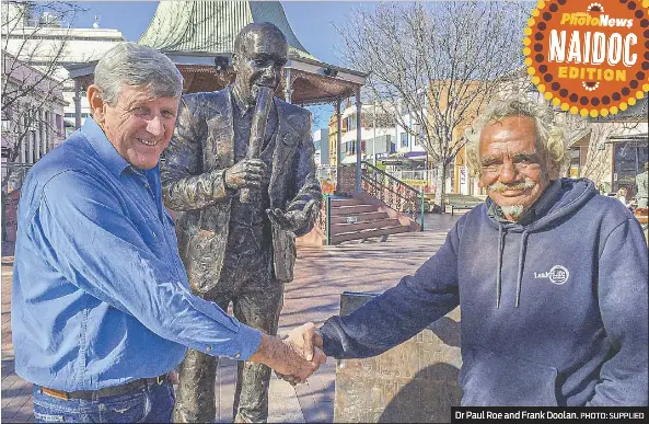 NEWS EXTRA How a bronze statue brought reconcilia­tion for two men ...
