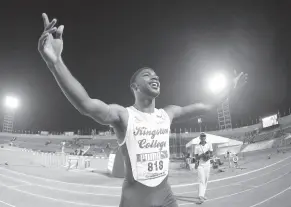 Tracey: Nkrumie’s 100m run was ‘awesome’ - PressReader