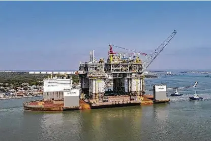 New BP offshore rig arrives - PressReader