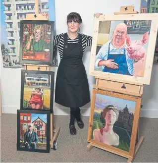 Lynne is first guest painter at new gallery - PressReader
