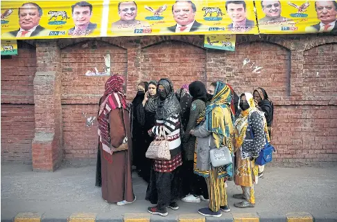 Millions vote in Pakistan election - PressReader