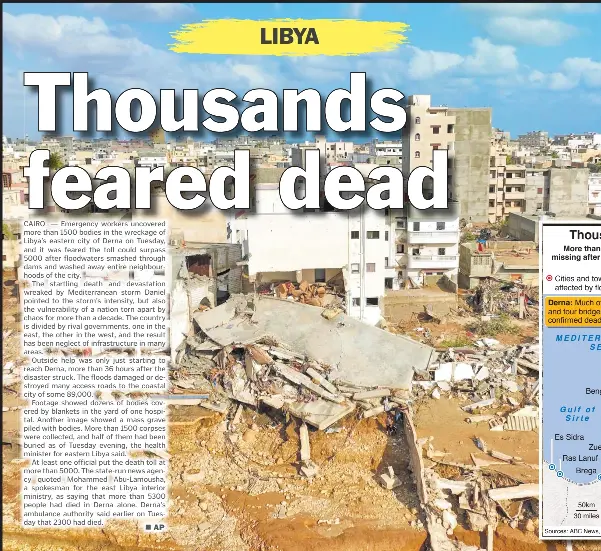 Talks with Putin Thousands feared dead - PressReader