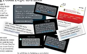 Thousands fall prey to massive SMS fraud using Postal Dept. as a front ...