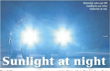 Sunlight at night - PressReader