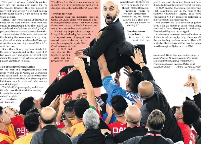 Morocco eyeing Afcon success after stunning couple of years - PressReader