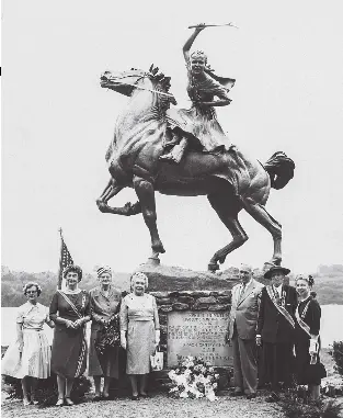 American Icon: Sybil Ludington’s midnight ride • Women who helped win ...