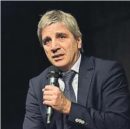 Caputo rechazó emitir deuda para captar los fondos del blanqueo ...