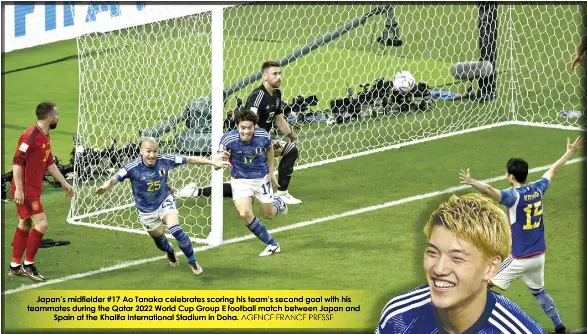 JAPAN STUNS SPAIN, GERMANY DUMPED OUT OF WORLD CUP - PressReader