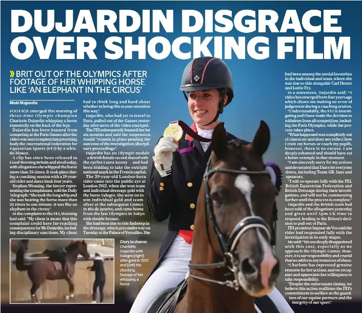 DUJARDIN DISGRACE OVER SHOCKING FILM - PressReader