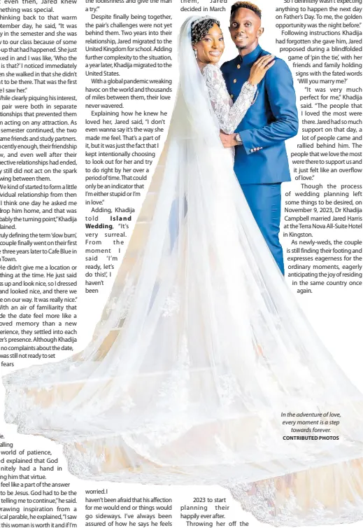Harmony in Harris: Khadija and Jared’s love story - PressReader