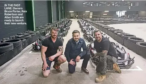 Indoor go-karting raceway on track for grand opening - PressReader