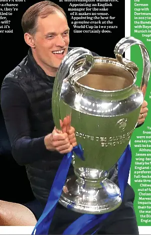 How Three Lions could line up under pragmatic new boss - PressReader